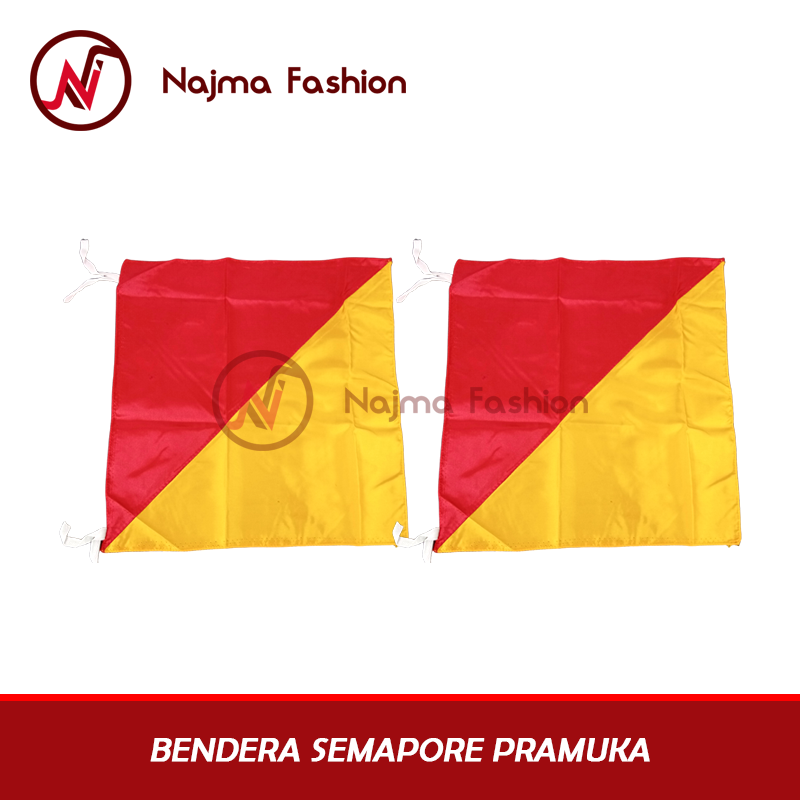 N360-Bendera Semapor Pramuka/Bendera semapur/Bendera Merah Kuning ...