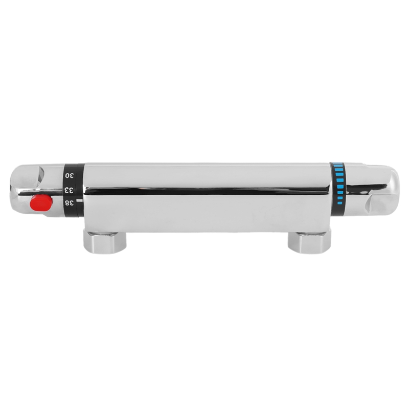 Chrome Thermostatic Bar Shower Mixer Valve Anti Scald Tap The Century