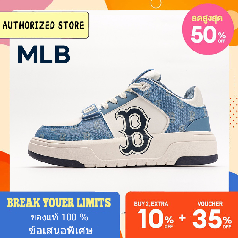 100 AuthenticMLB FASHION- MLB Chunky Liner New York Yankees รองเท้า ...