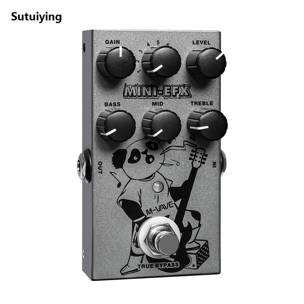 Sutuiying M-VAVE Electric Effects Pedals Heavy Metal Electric Guitar ...