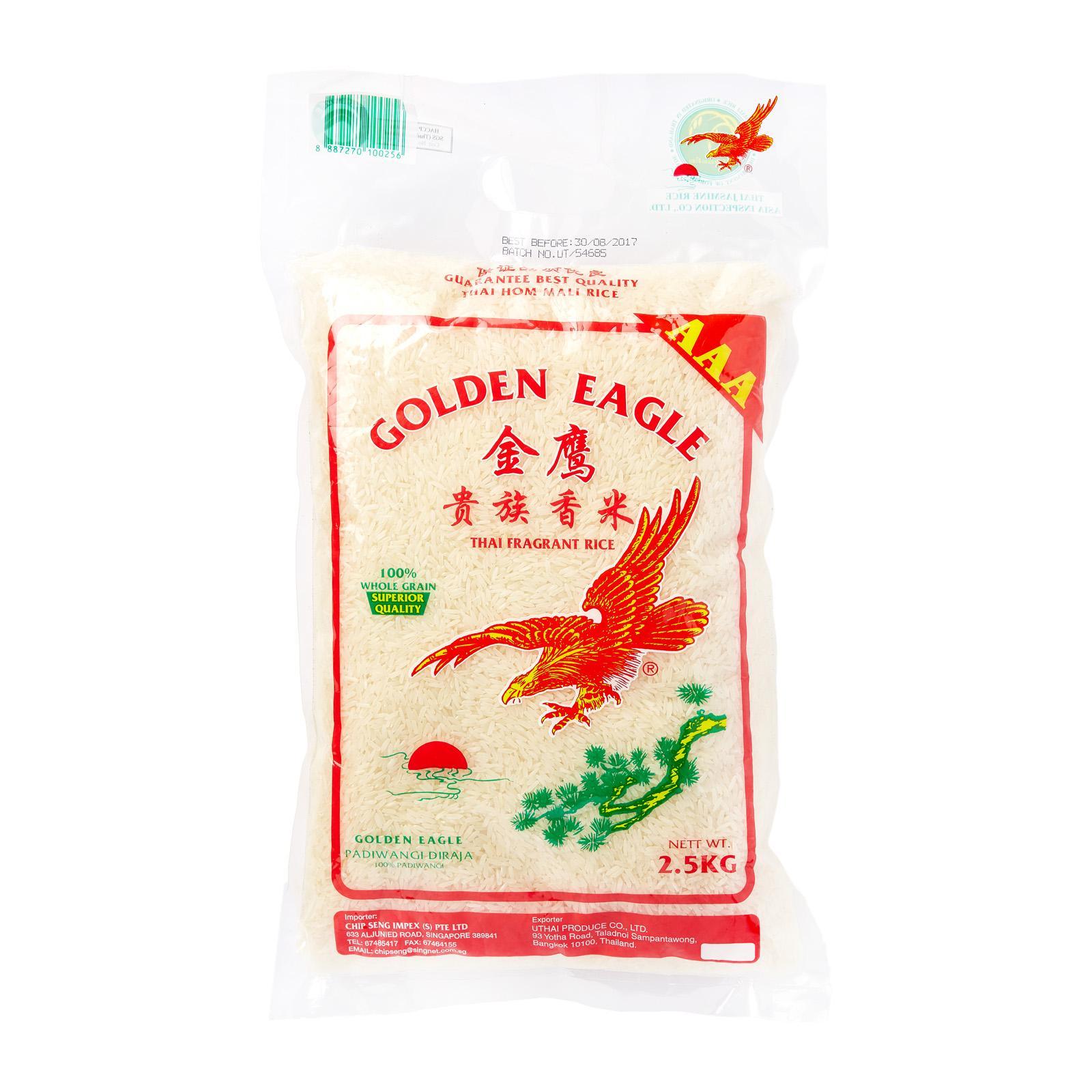 Golden Eagle Superior Grade Thai Fragrant Rice - By Chip Seng Impex - 2 ...