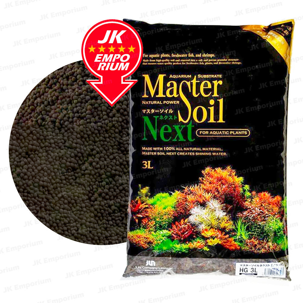 3L Jun Japan Master Soil Next Platinum Soil Powder Type Aquarium ...