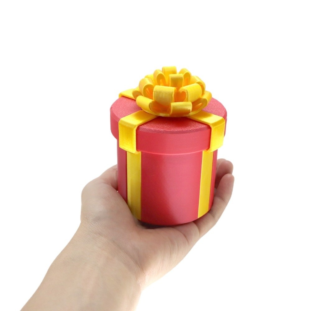 Money Present 3D Printed Annoying Nested Screw Gift Box Funny Prank ...