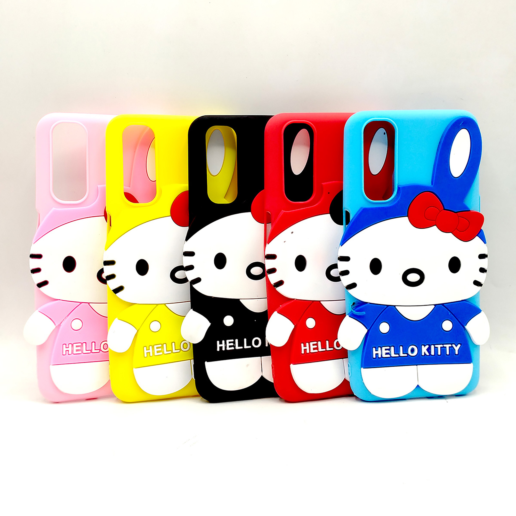 Realme 7 back Fancy cover soft silicone hello kitty cover for girls ...