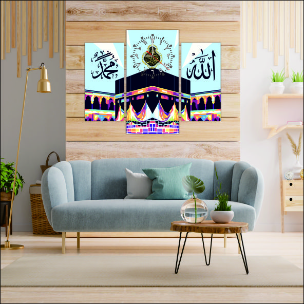 PROMO! DESIGN TERBARU PUZZLE KABAH HIASAN JAM DINDING AESTETIK ...