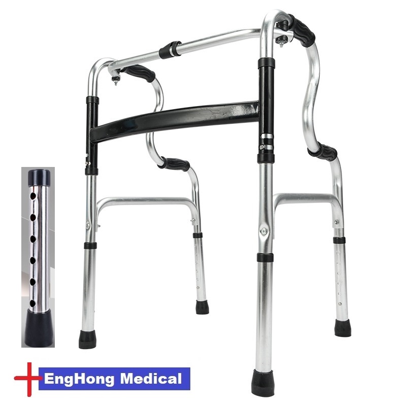 EngHong Walking Aid with Roda, S type Walking Aid, 4 legs Walking Aid ...