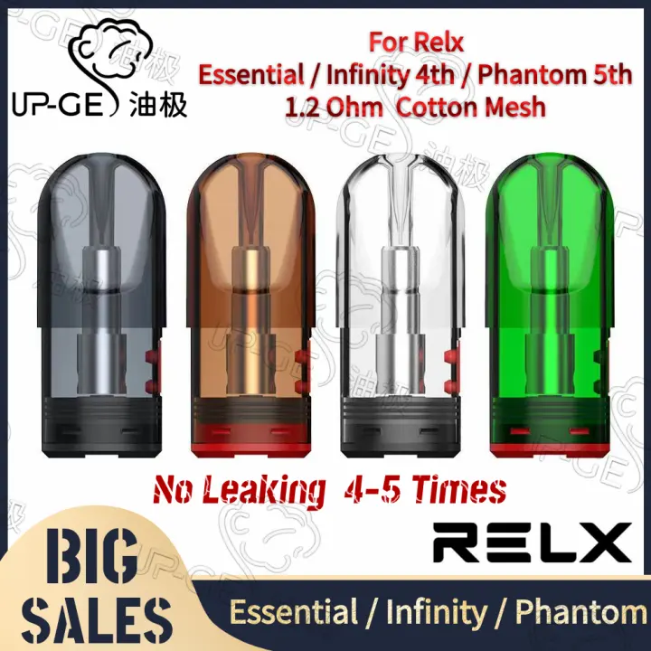(Local Seller) Relx infinity Device Refillable Empty Pod / Relx Essential /Relx Phantom Vape ...