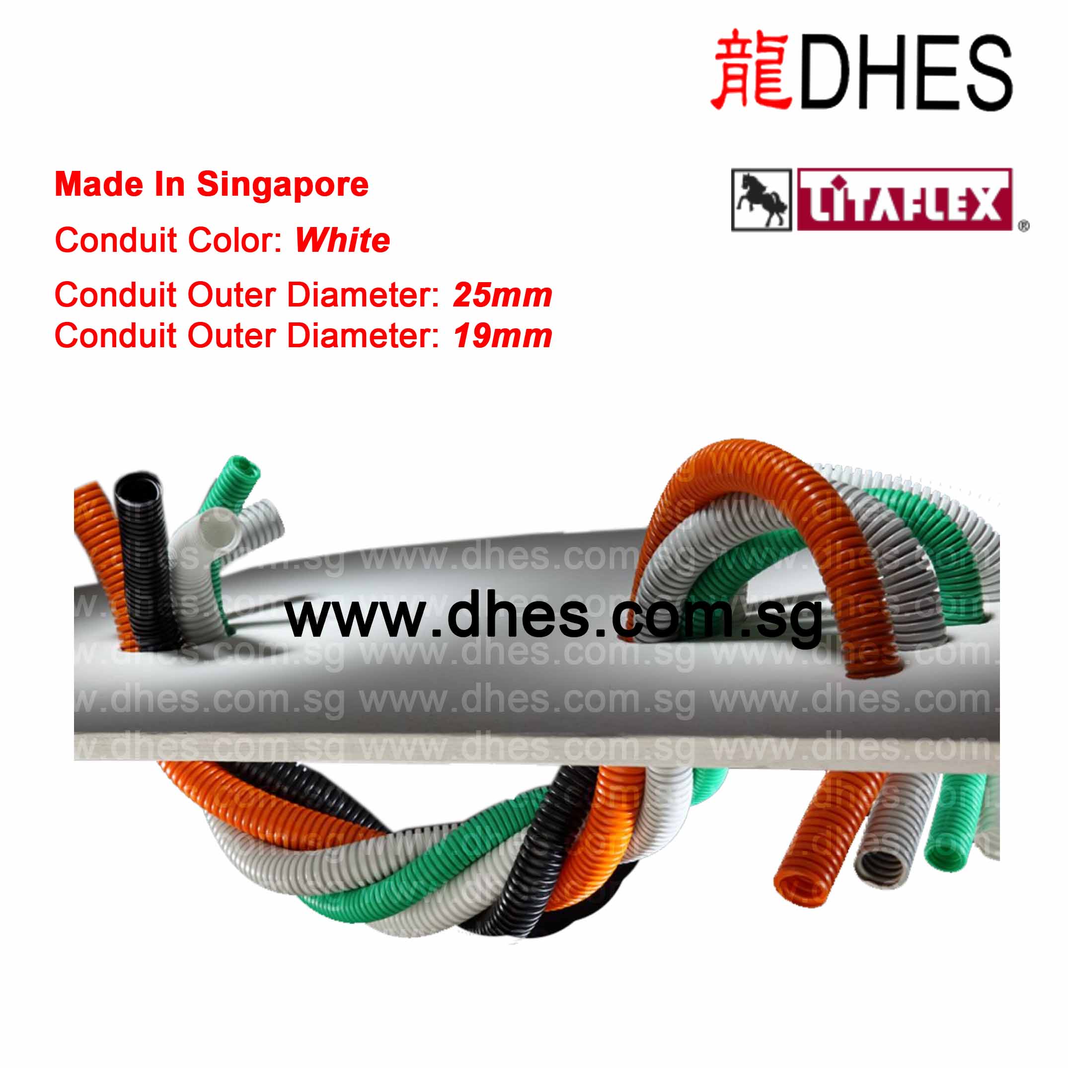 Litaflex Feema Fighter 1m uPVC Cable Compartment Snap On Trunking ...