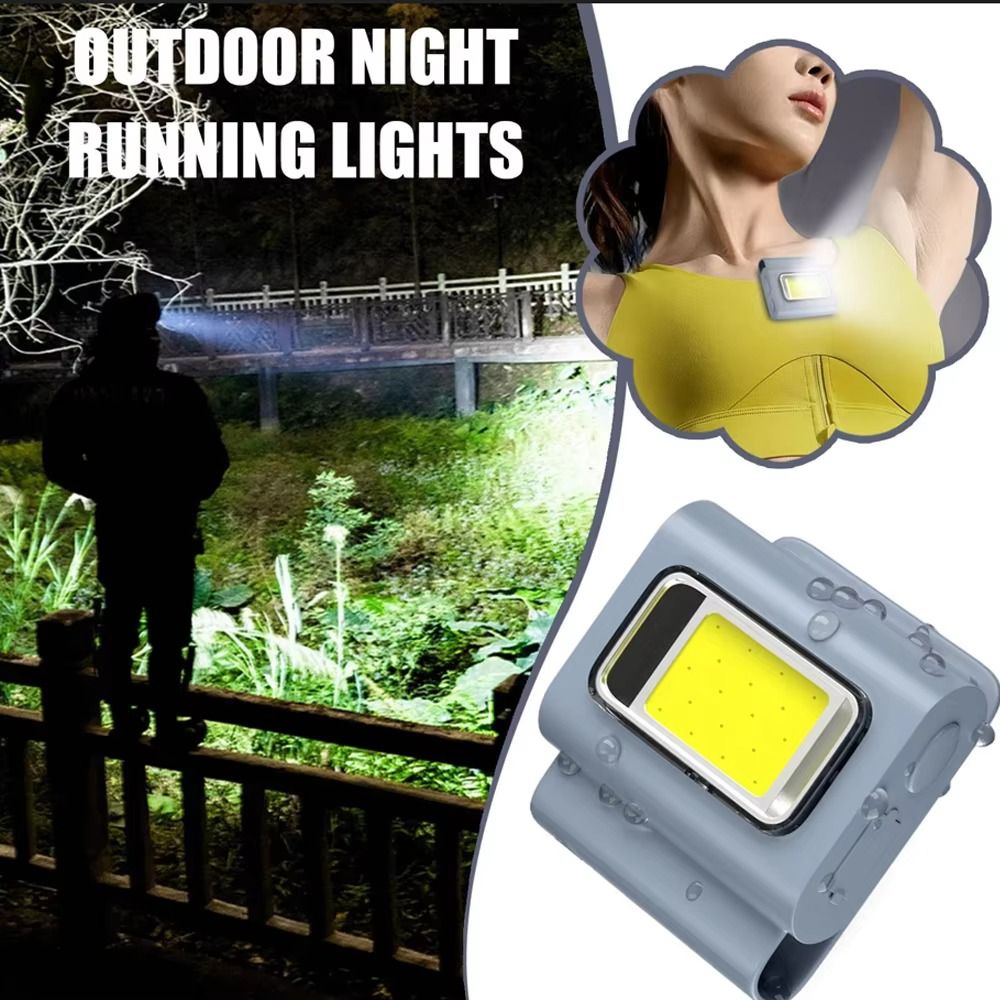 Mini Strong Light Headlamp With Magnetic COB Hat Clip Lamp LED ...