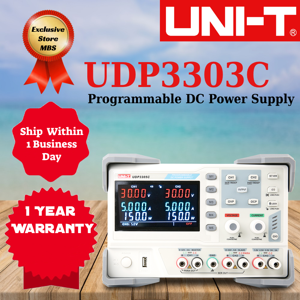 UNI-T UDP3303C Programmable DC Power Supply | Lazada Singapore