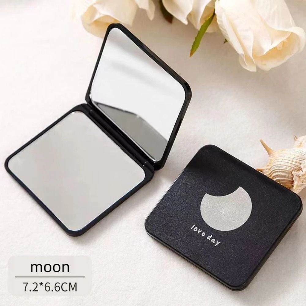 New Compact Makeup Mirror Portable Foldable Pocket Cosmetic Mirror Mini ...