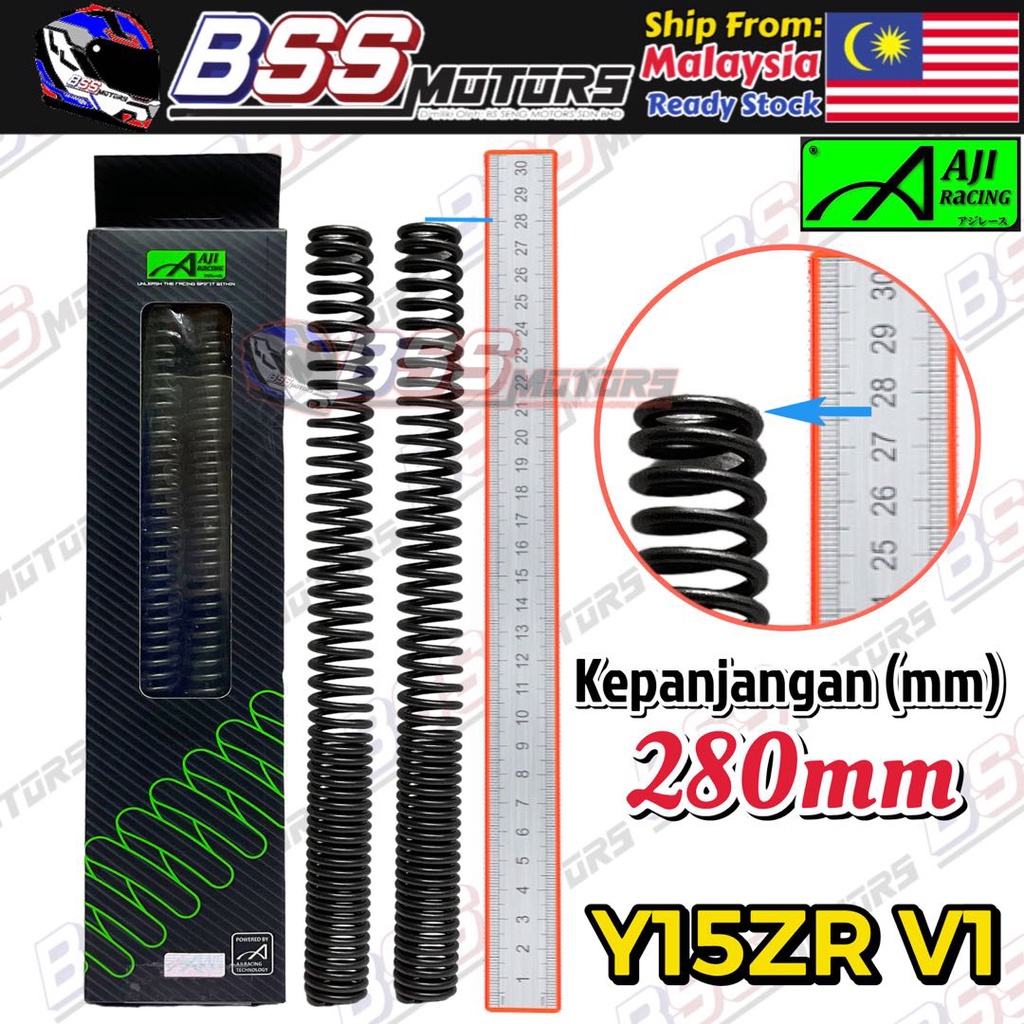 AJI Racing Fork Spring Y15ZR Y15 (V1 & V2) LC135 RS150 RSX Spring Fork ...