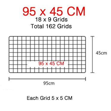 Multi-Purpose Metal Mesh Grid Frame (Various Sizes) for Garden Pet Home ...