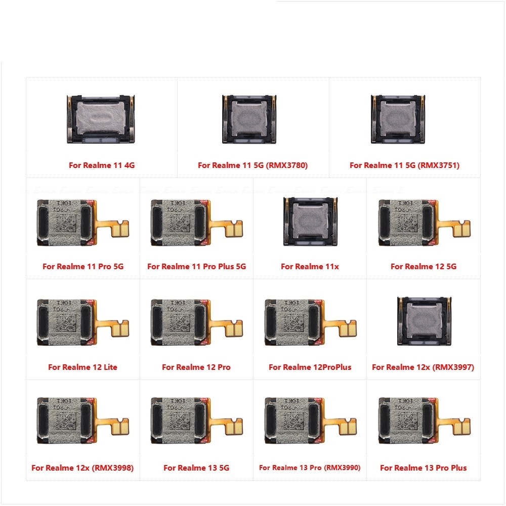 Top Earpiece Ear Speaker For OPPO Realme 11 11x 12 12x 13 Pro Plus Lite ...