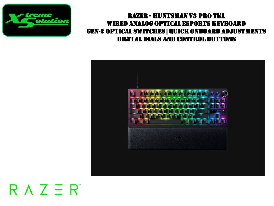 Razer - Huntsman V3 pro Lineup | Full-Size / Tenkeyless / Mini | Razer ...