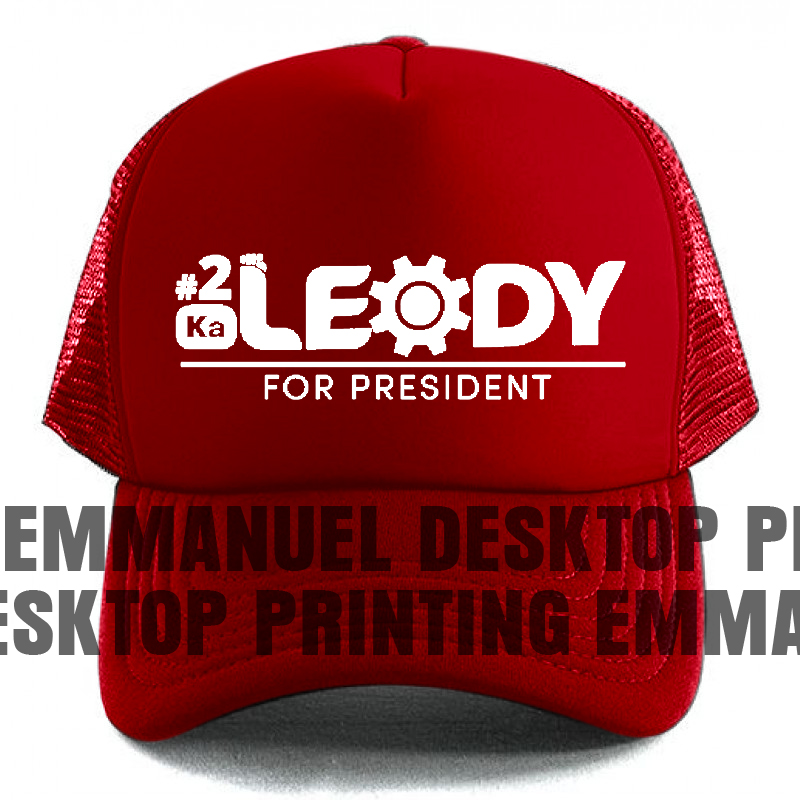 Trucker Cap For Men and Women - Campaign Material Cap For President ...