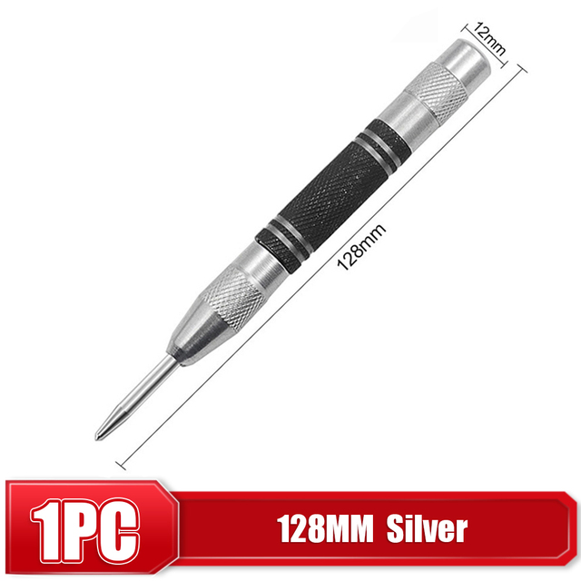 Pin Steel Spring Loaded Mark Center Punch Tool Automatic Center Punch ...
