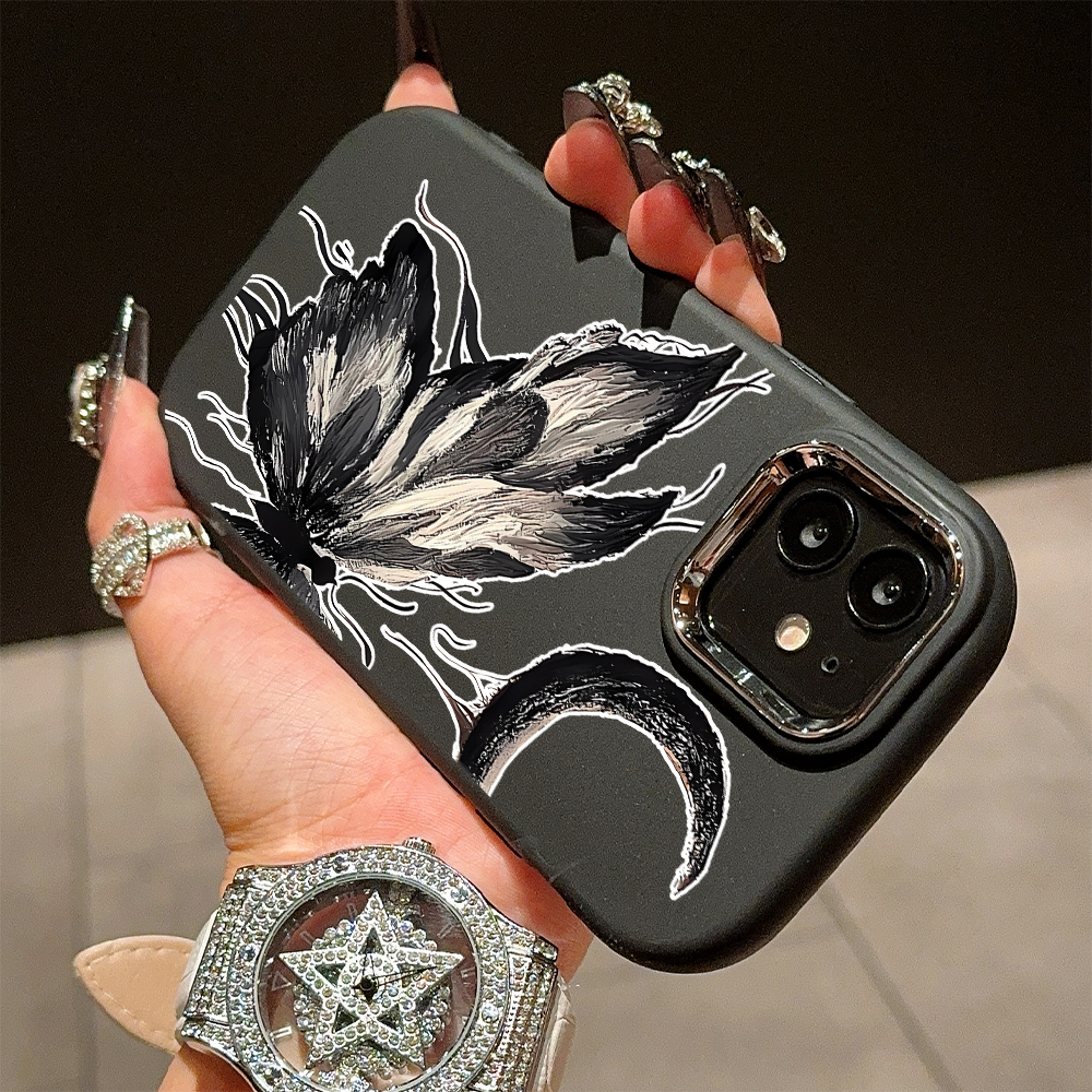 AMORVOR Case for Realme C2 OPPO A1K Cute Half a Butterfly Back Cover ...