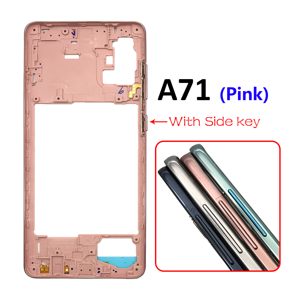 【EcoDealsq】NEW For Samsung A51 A71 A20 A50 Housing Middle Frame Bezel ...