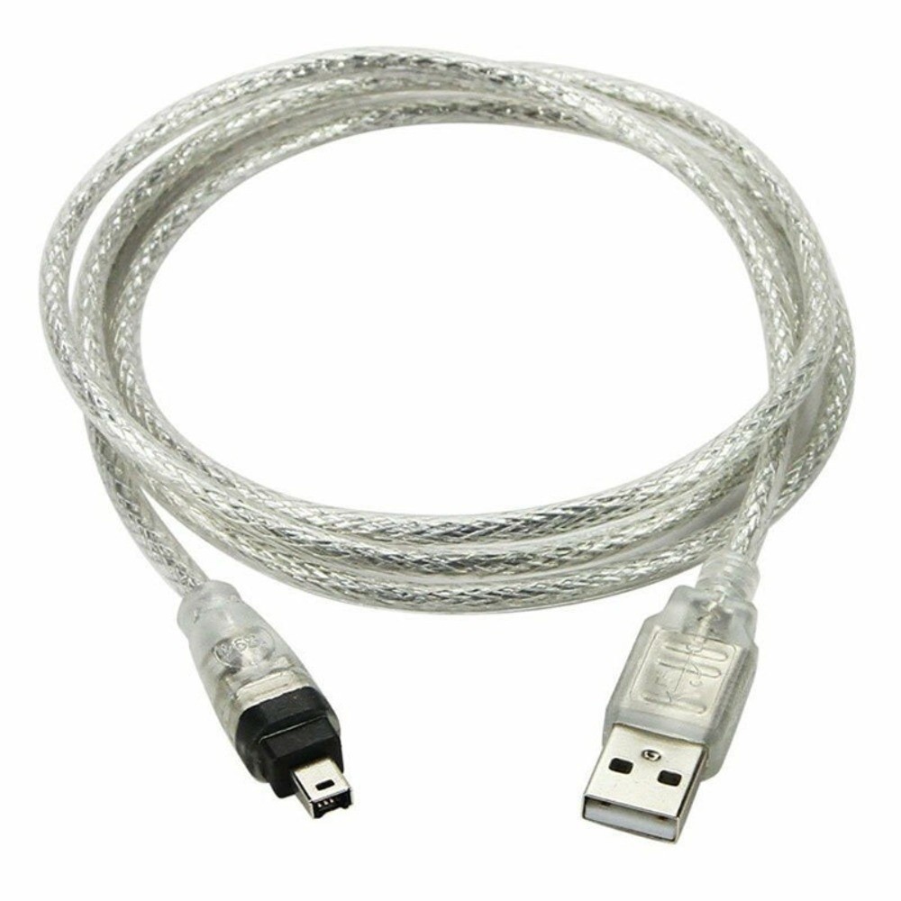 Adapter Cord 1.5M/5ft IEEE 1394 Cable USB 6P To 4Pin Connection Wire ...