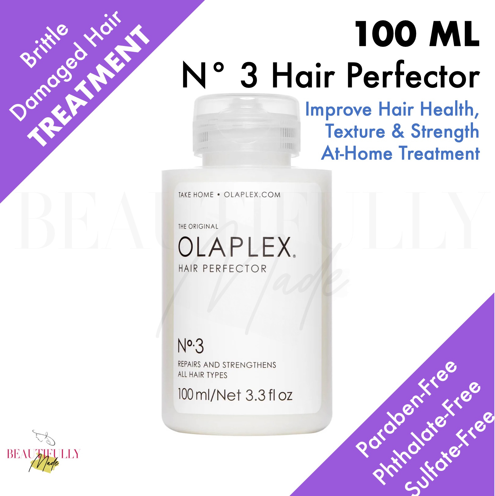 OLAPLEX No. 3 Hair Perfector 100ml - Award Winning! Stylist Recommended ...