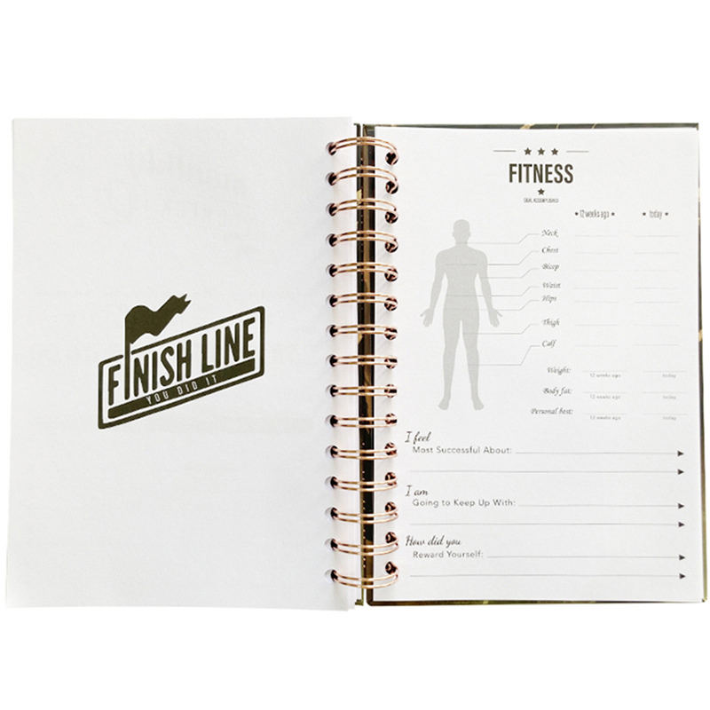 【PetVoyage】A5 Binder Fitness Journal Workout Planners with Diet ...
