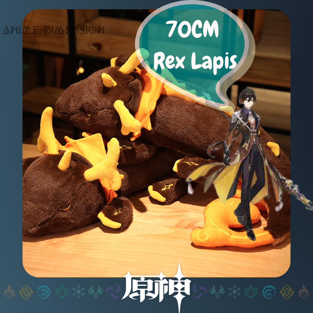 [PRE-ORDER] Genshin Impact ZhongLi Rex Lapis Dragon Plush Cute Dragon ...