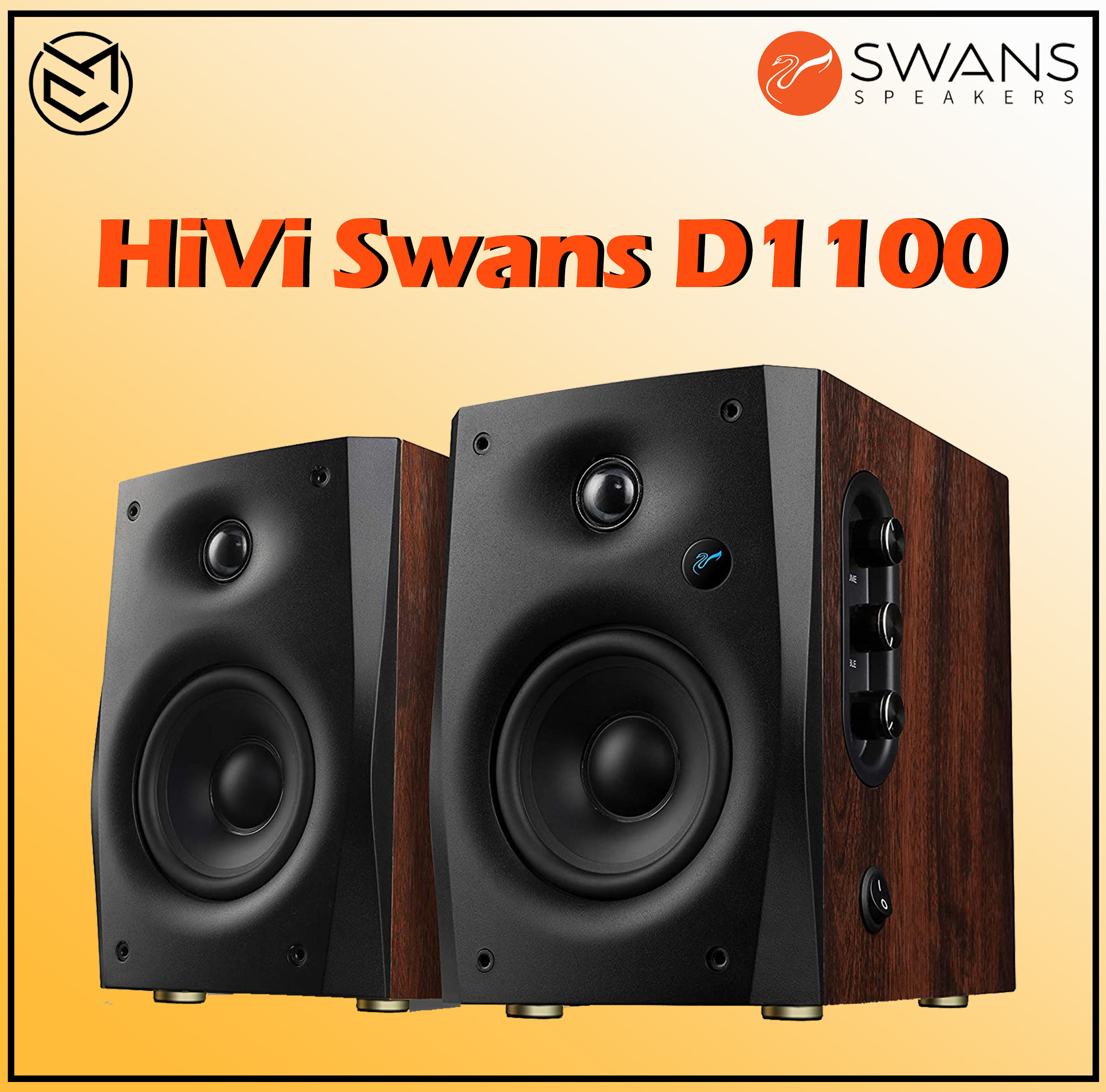HiVi- Swans D1100 Hi-end Active Multimedia Speaker ZZM TRADING | Lazada PH