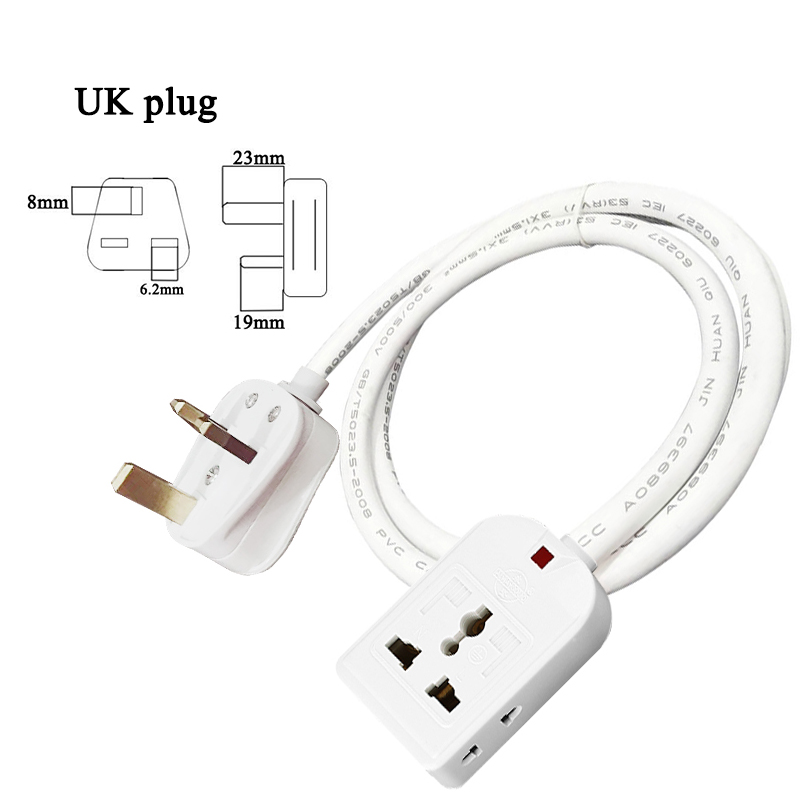 Power Socket Multi Function Extension Cord Socket Adapter Universal ...