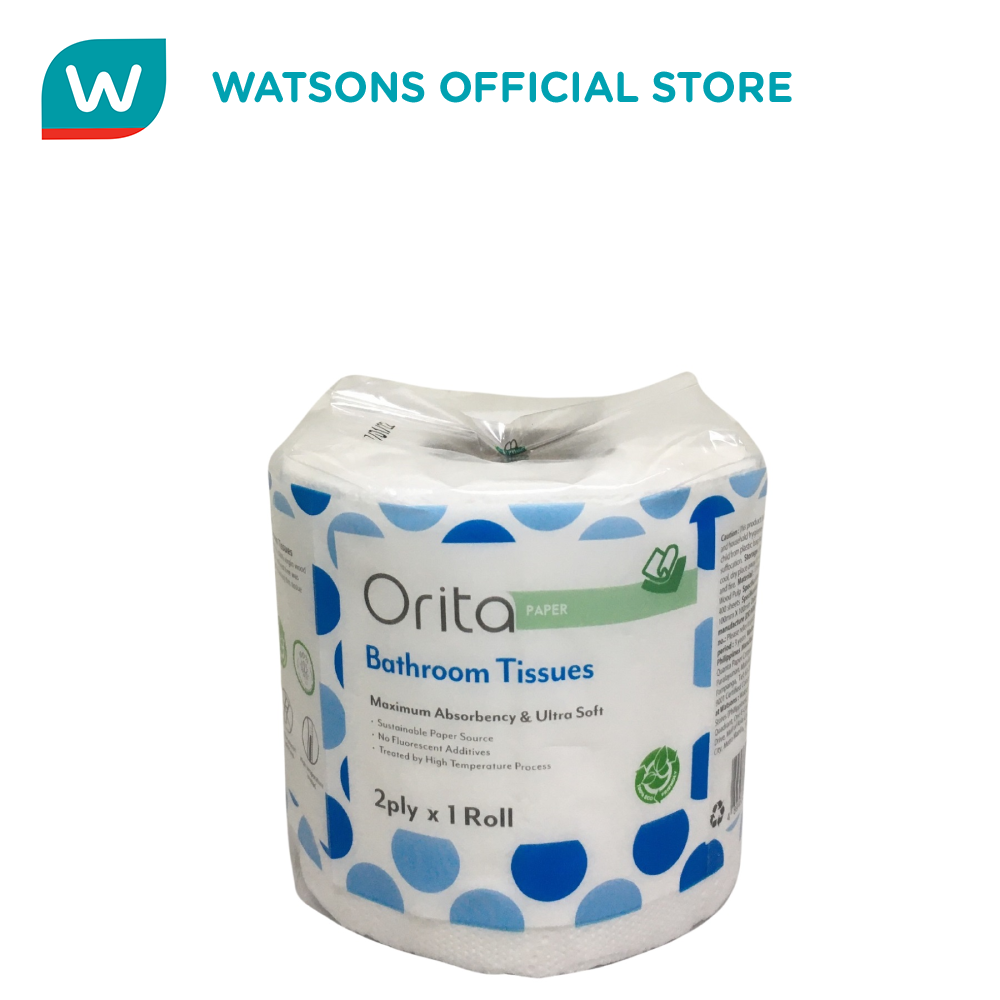 ORITA Bathroom Tissue Single 2ply 400 sheets | Lazada PH