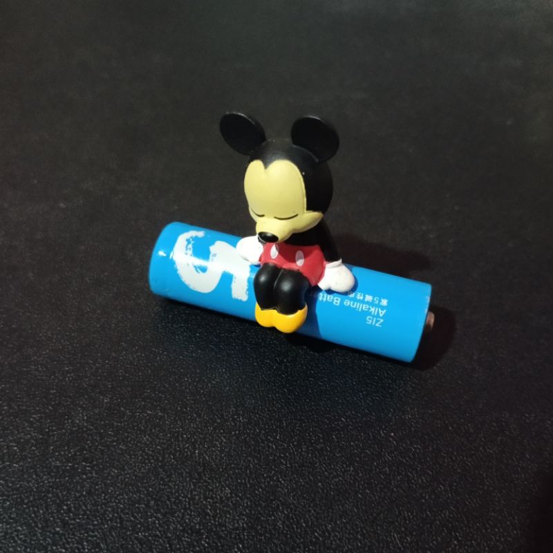 Disney Mickey Mouse Sleeping Sitting Mini Figure Cute Cartoon ...