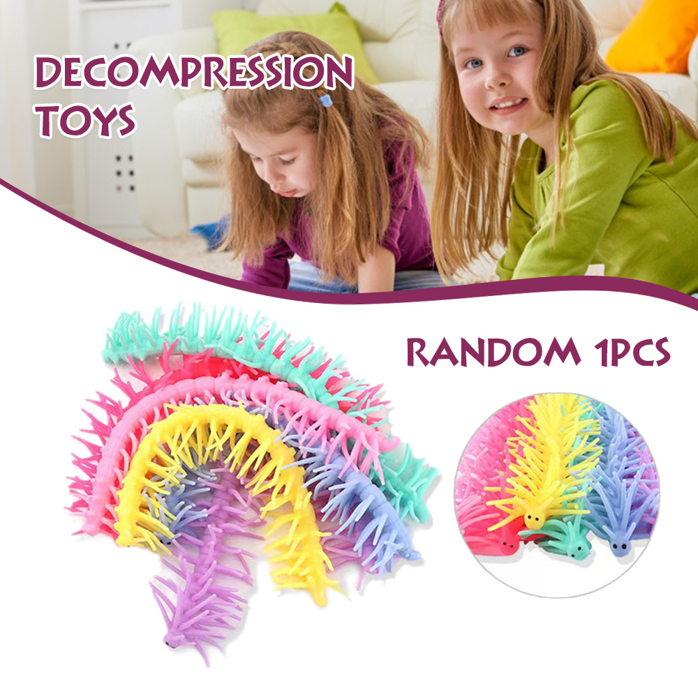 Cartoon Squeeze Fidget Sensory Finger Stress Toy Random Style 25cm ...