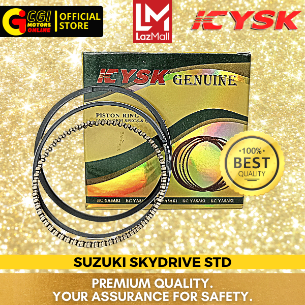 YSK Piston Ring for Suzuki Skydrive Standard | Lazada PH