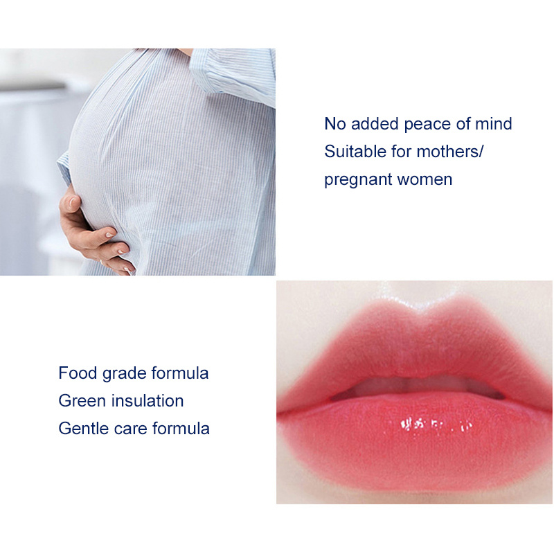 24K Color Changing Lip Balm Rose Essential Oil Golden Oil Moisturizing ...