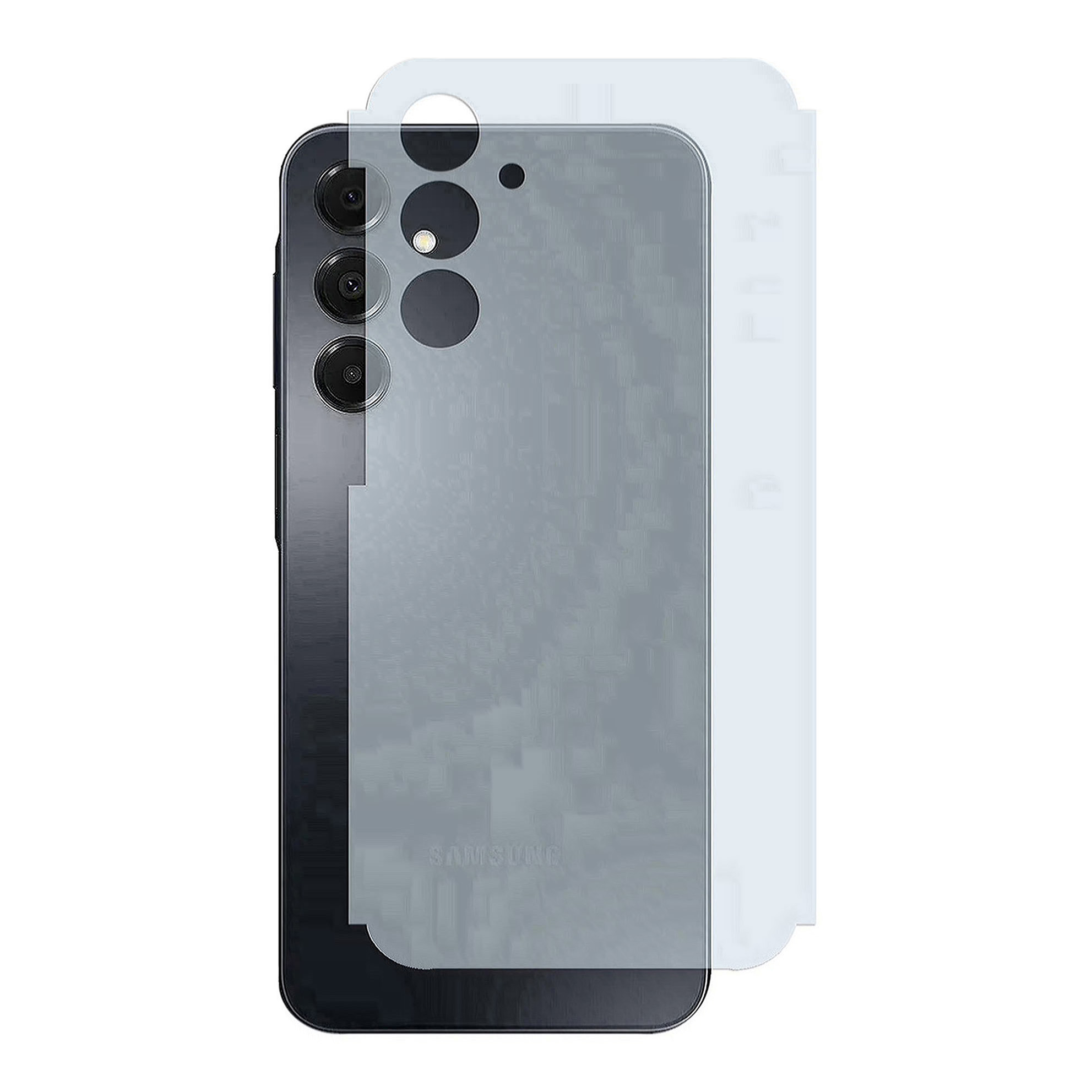 Samsung A16 Flexible Matte Soft Skin Protector for Back Panel For ...