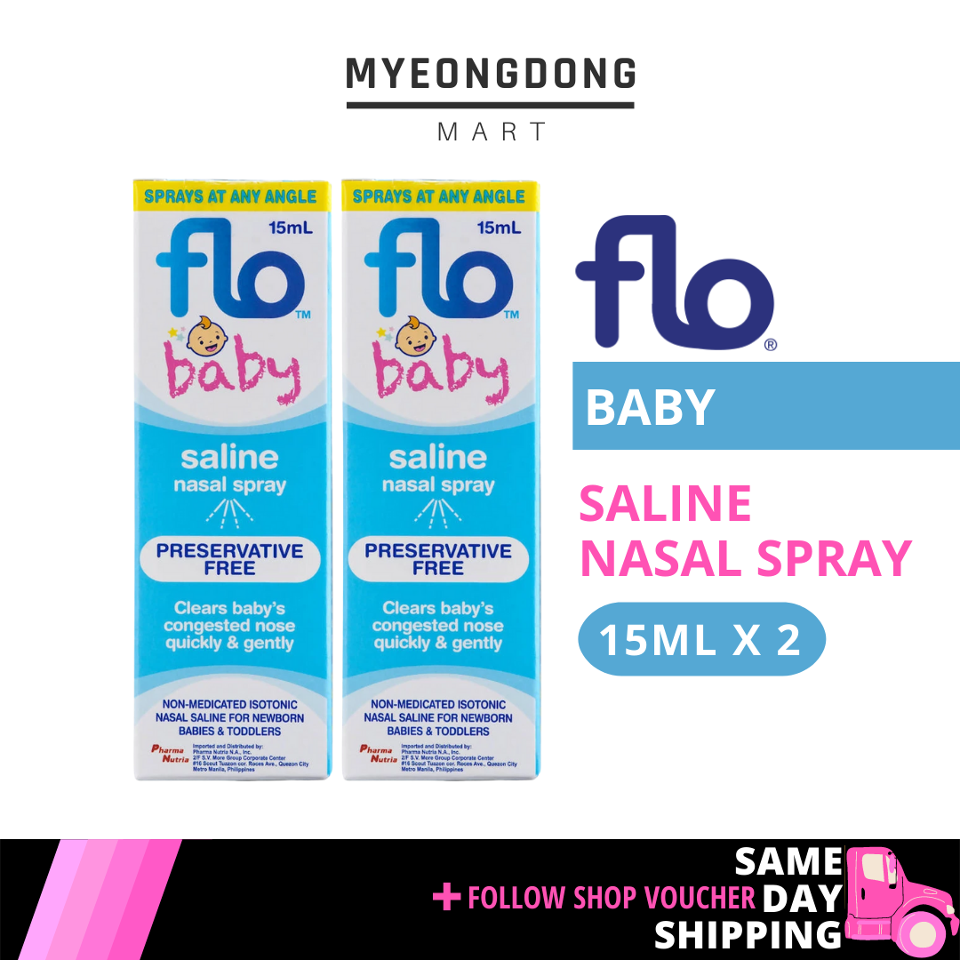 Flo Baby Saline Nasal Spray 15ml