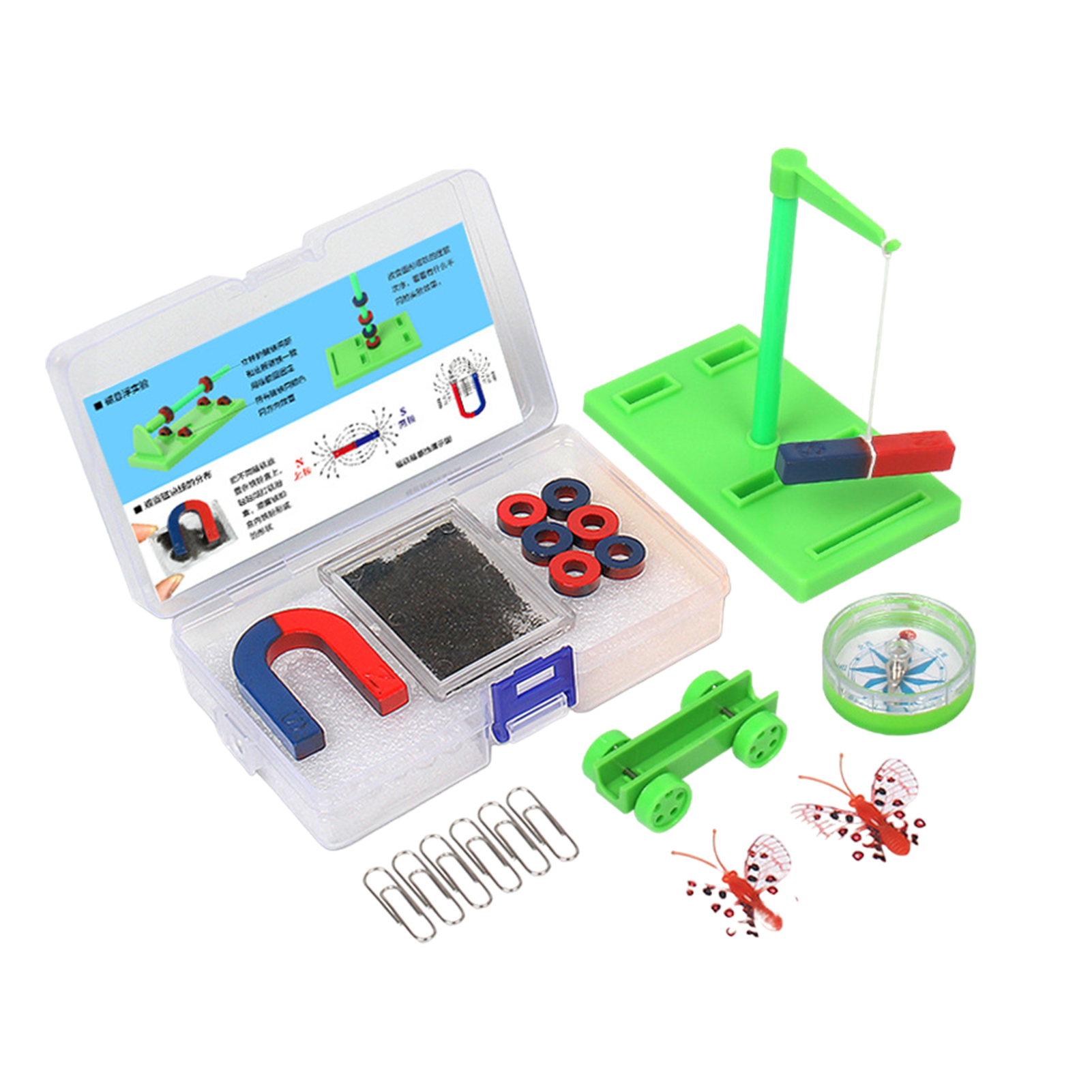 Dece Flor Pupil Magnet Experiment Kit Science Magnet Kit Stem Magnet ...