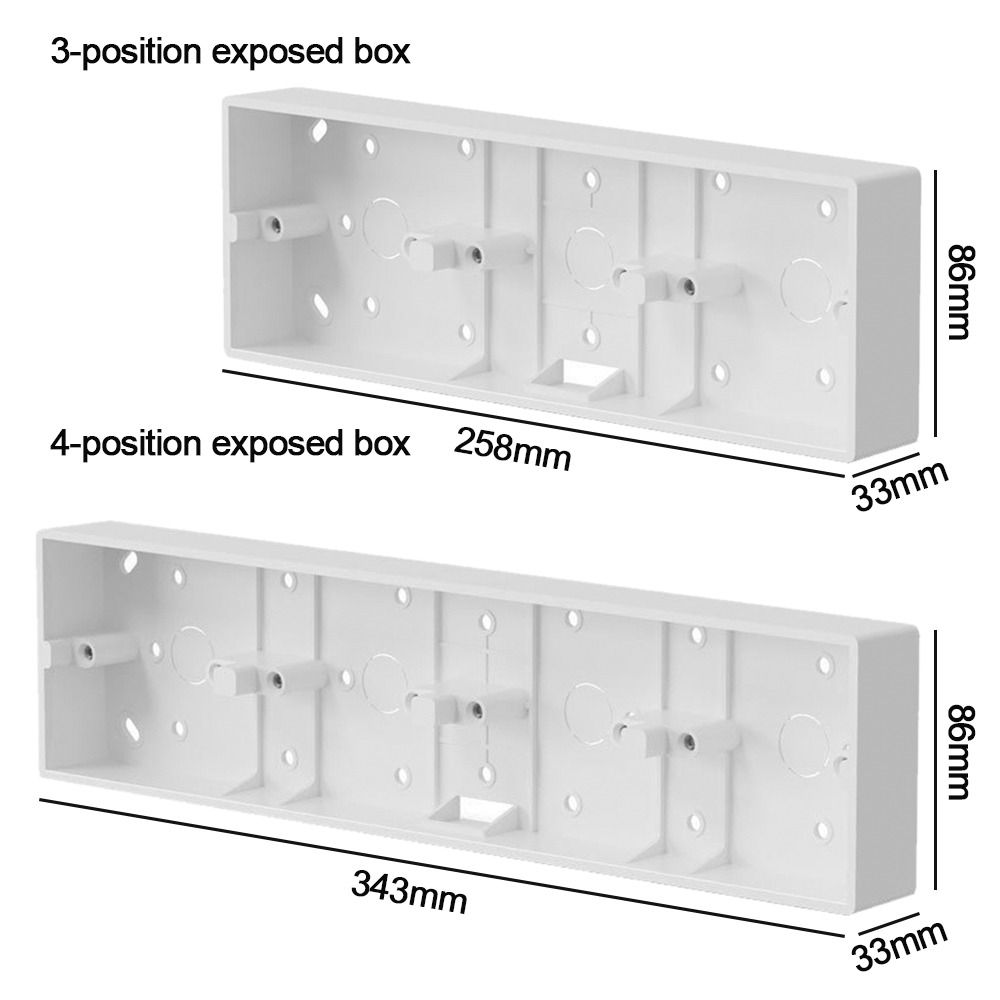 Wiring Organize Switch And Socket Apply On-Wall Mount Wall Surface ...