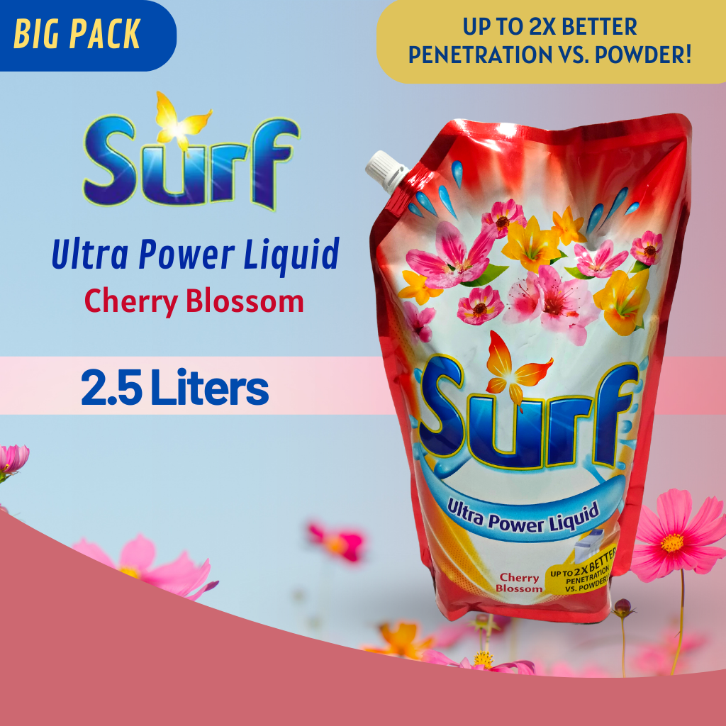 KZLU Surf Ultra Power Liquid Cherry Blossom Up to 2x Better Penetration ...