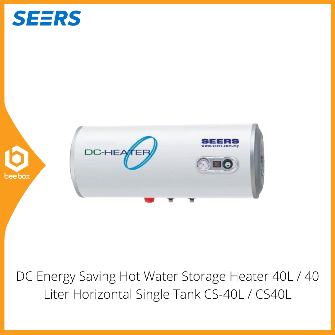 Seers CS-40L / CS40L DC Energy Saving Hot Water Storage Heater 40L / 40 ...