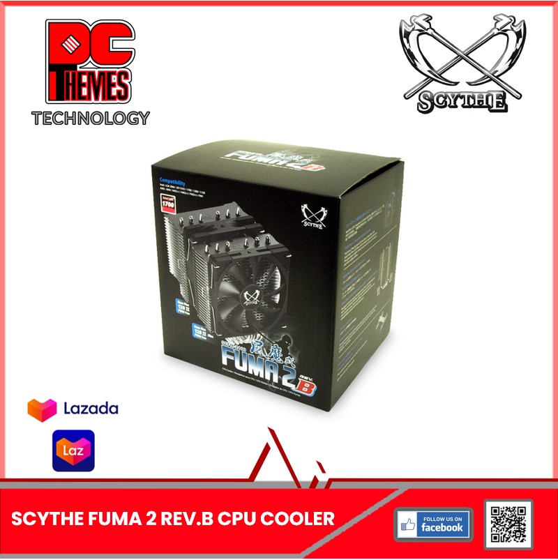 SCYTHE FUMA 2 REV.B CPU COOLER | Lazada Singapore