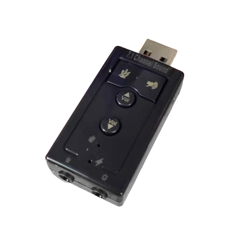 7.1 Sound Card 3D Stereo USB Audio Adapter to Jack 3.5mm Laptop ...