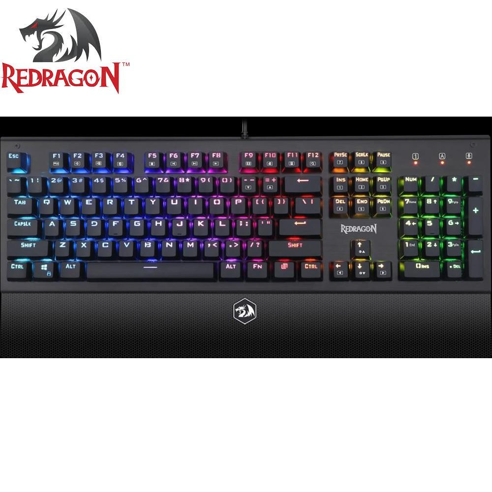 REDRAGON K569 ARYAMAN RGB MECHANICAL GAMING KEYBOARD (RED SWITCH ...