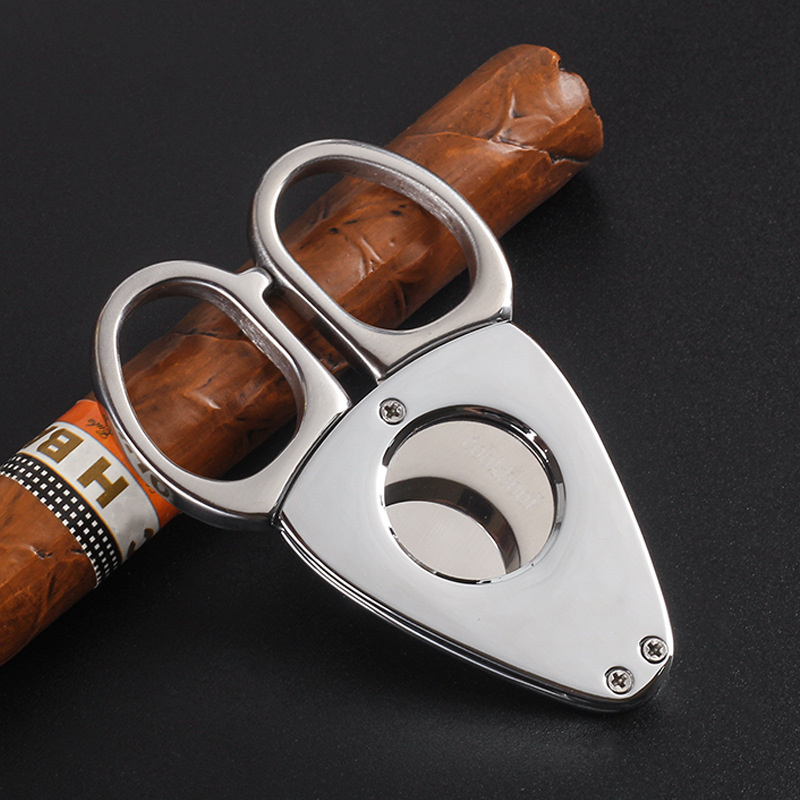 Cohiba Ciggare Cutter Portable Double-edged Ciger Scisors Stainless ...