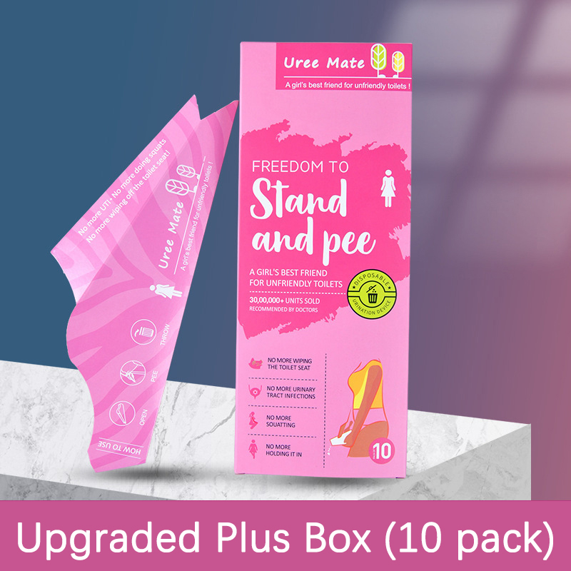 10PCS Disposable Female Urination Device Women Urinal Funnel For ...