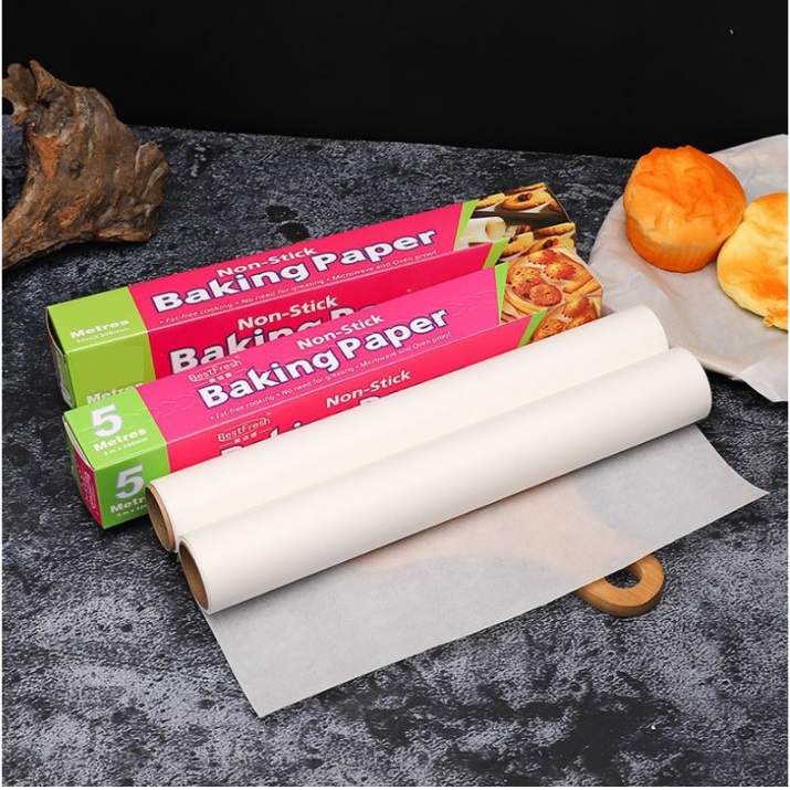 Pack of 3 Non Stick Baking Paper Roll Perfect for Baking - Butter Paper ...