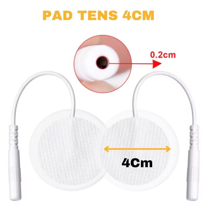 TERBARU Pad Tens Elektroda Terapi Stroke Nyeri Sendi Otot Size 4 cm ...