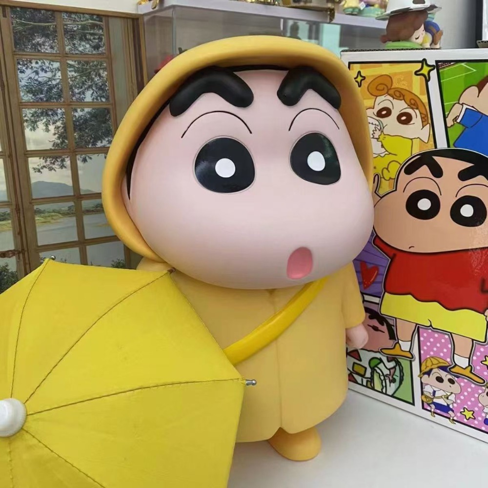 Safe Deposit Box Savings Crayon Shin-chan Figure Model Large Crayon ...