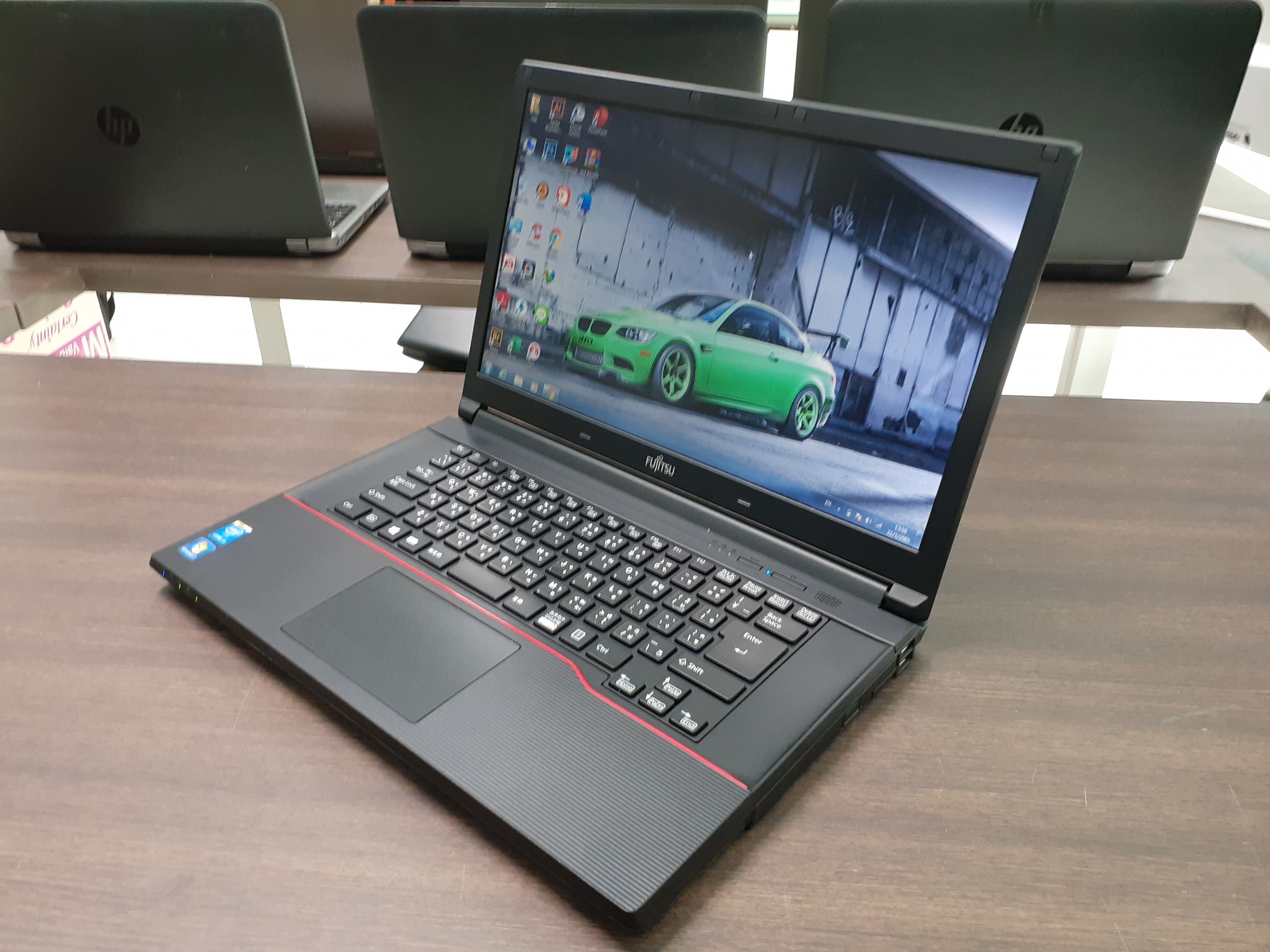 โปรโมชั่นโน๊ตบุ๊ค Fujitsu A574 ใช้ทำงาน พิมพ์งานพิมพ์เอกสาร เรียน ...