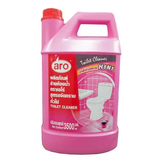 aro Toilet Cleaner Pink 3800 ml.เอโร่ นํ้ายาล้างห้องนํ้าสูตรเข้มข้น ...